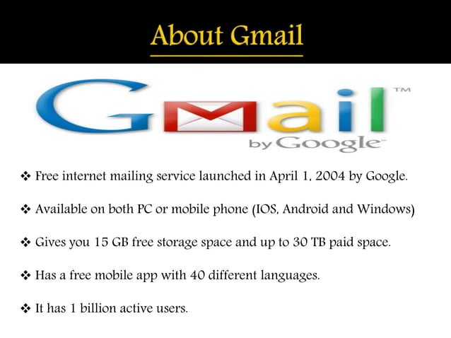 Gmail Login Sign in Help | PPTX