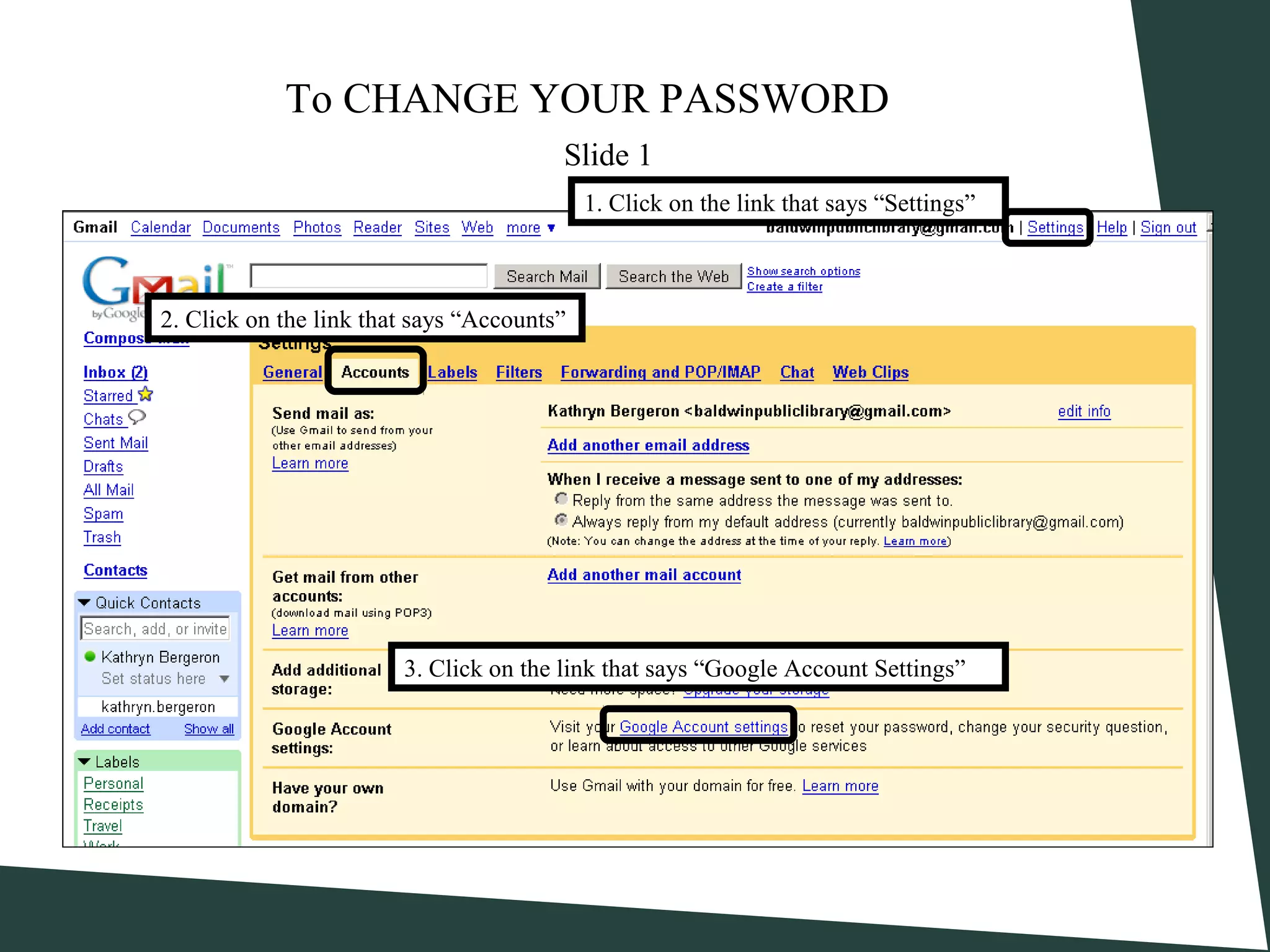 Introduction to Gmail | PPT
