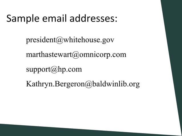 Introduction to Gmail | PPT | Email | Internet