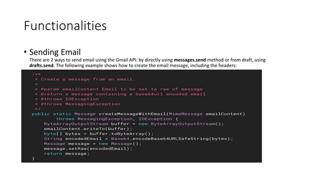 Gmail API | PPT