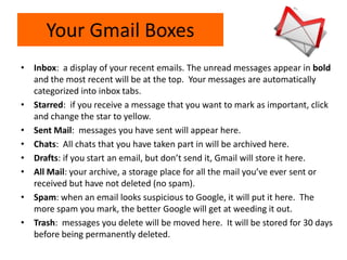 Gmail Basics | PPTX