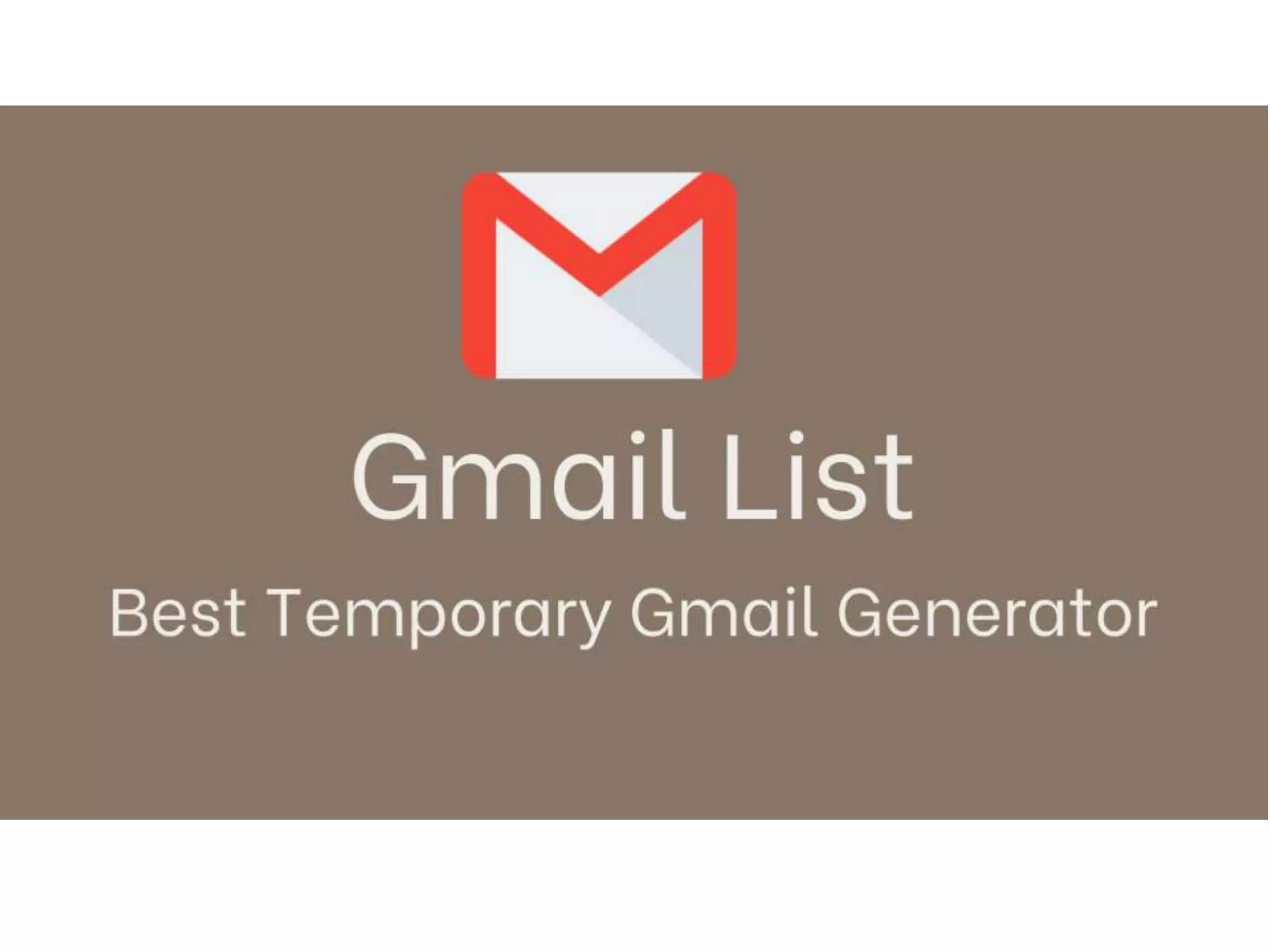 gmail List.pptx
