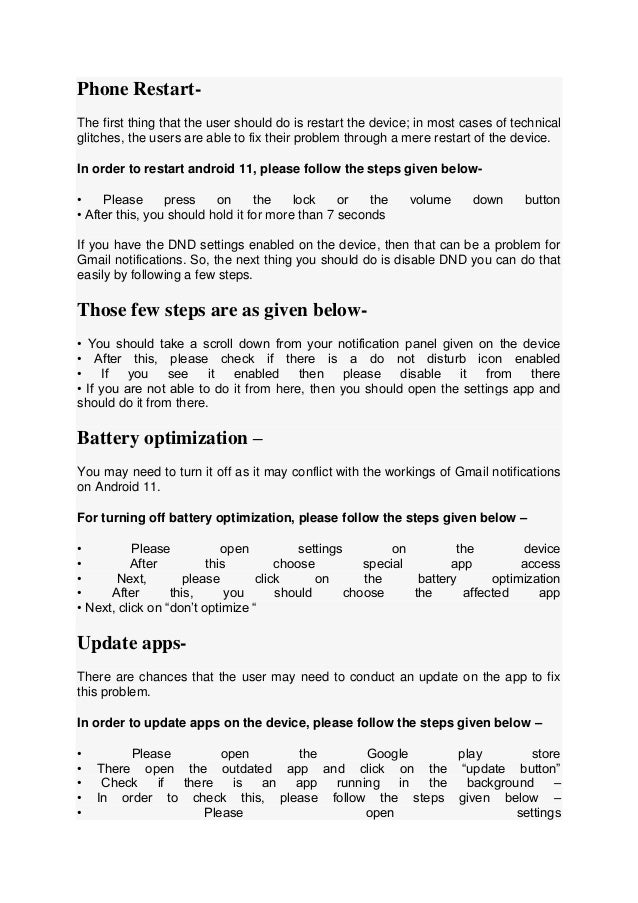 How Can I Fix Gmail Notifications Are Not Working On My Android 11 how-can-i-fix-gmail-notifications-are-not-working-on-my-android-11