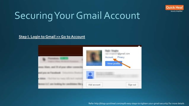 Gmail Security | PPTX | Email | Internet