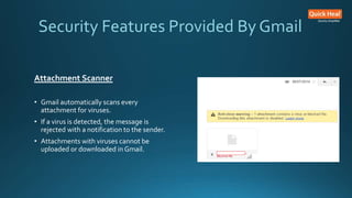 Gmail Security | PPTX | Email | Internet