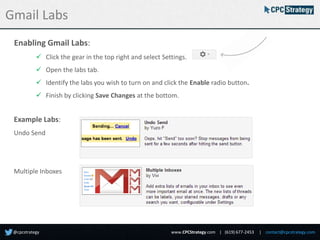 5 Tips To Master Gmail | PPTX