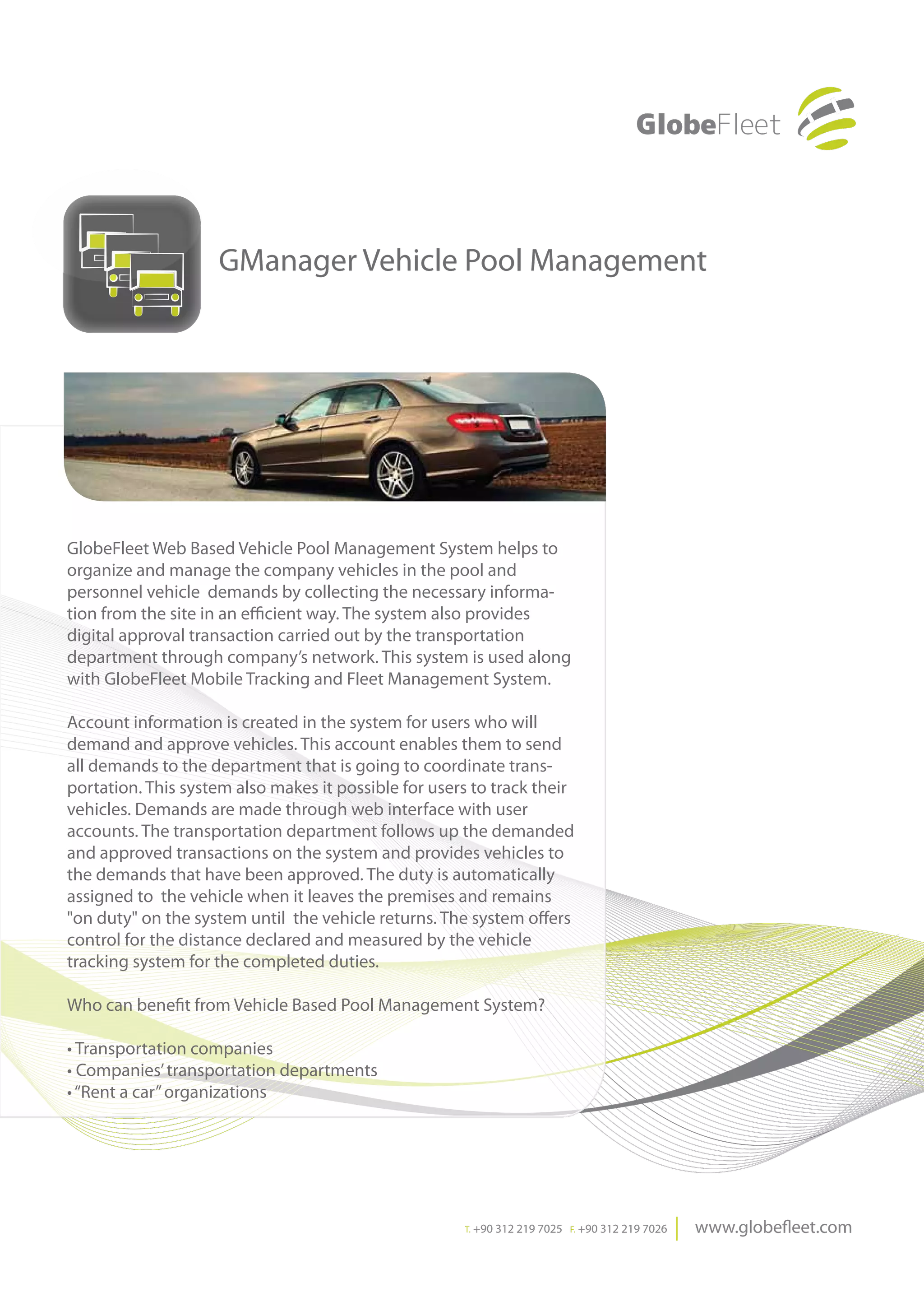 G manager vehicle pool management | PDF