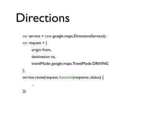 Google Maps API | PPT