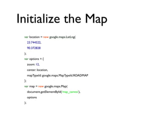 Google Maps API | PPT