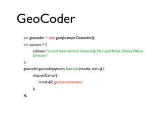 Google Maps API | PPT