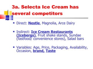 10 step by step marketing plan selecta ice cream | PPT