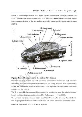 Module 4: Embedded System Design Concepts | PDF