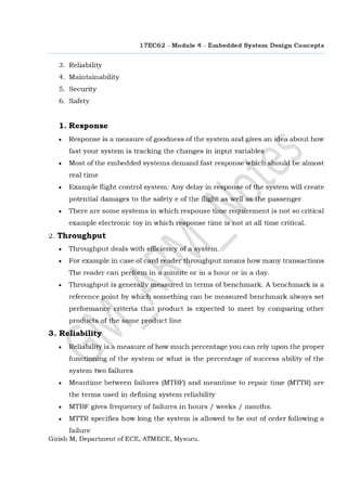 Module 4: Embedded System Design Concepts | PDF