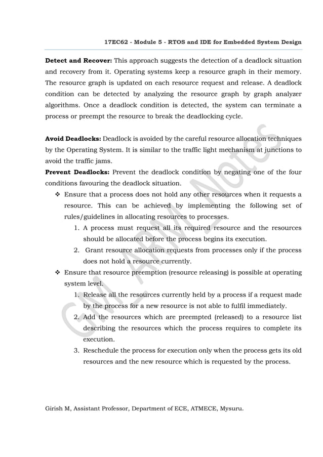 RTOS and IDE for Embedded System Design | PDF RTOS and IDE for Embedded System Design | PDF