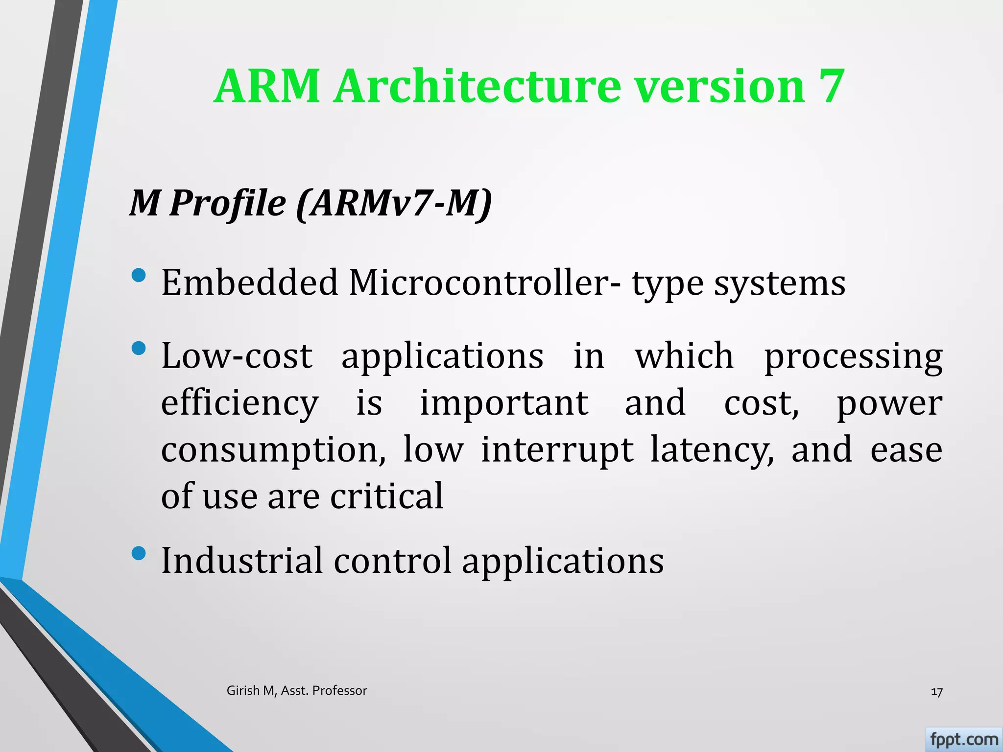 Arm Microcontrollers And Embedded Systems Module 1vtu Pdf Operating Systems Computer