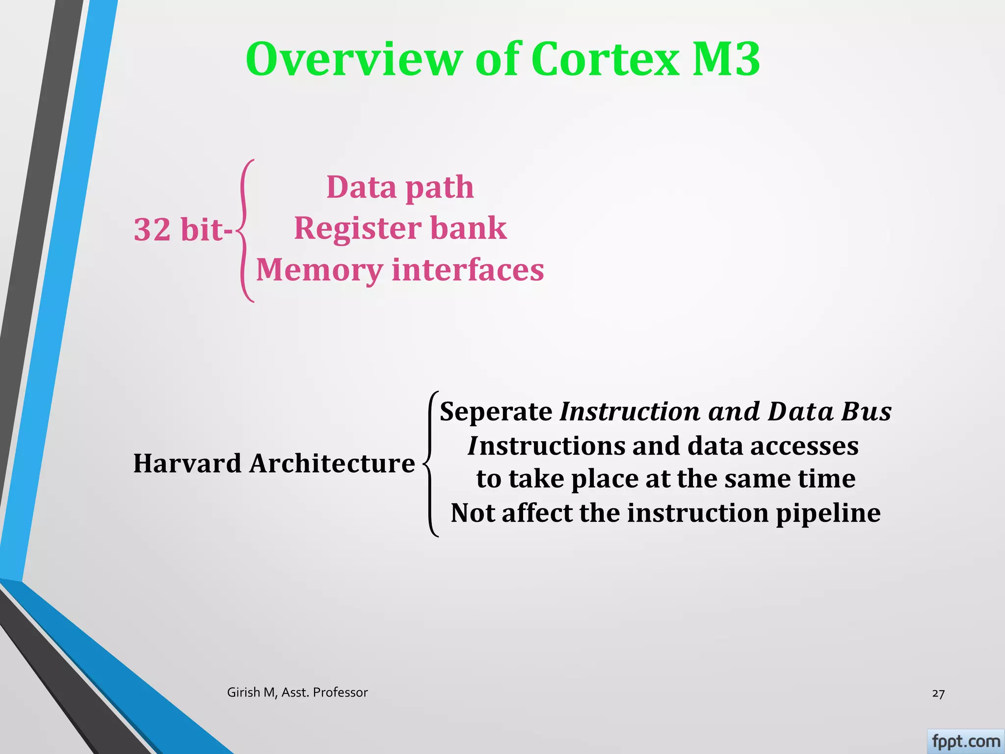 Arm Microcontrollers And Embedded Systems Module 1vtu Ppt