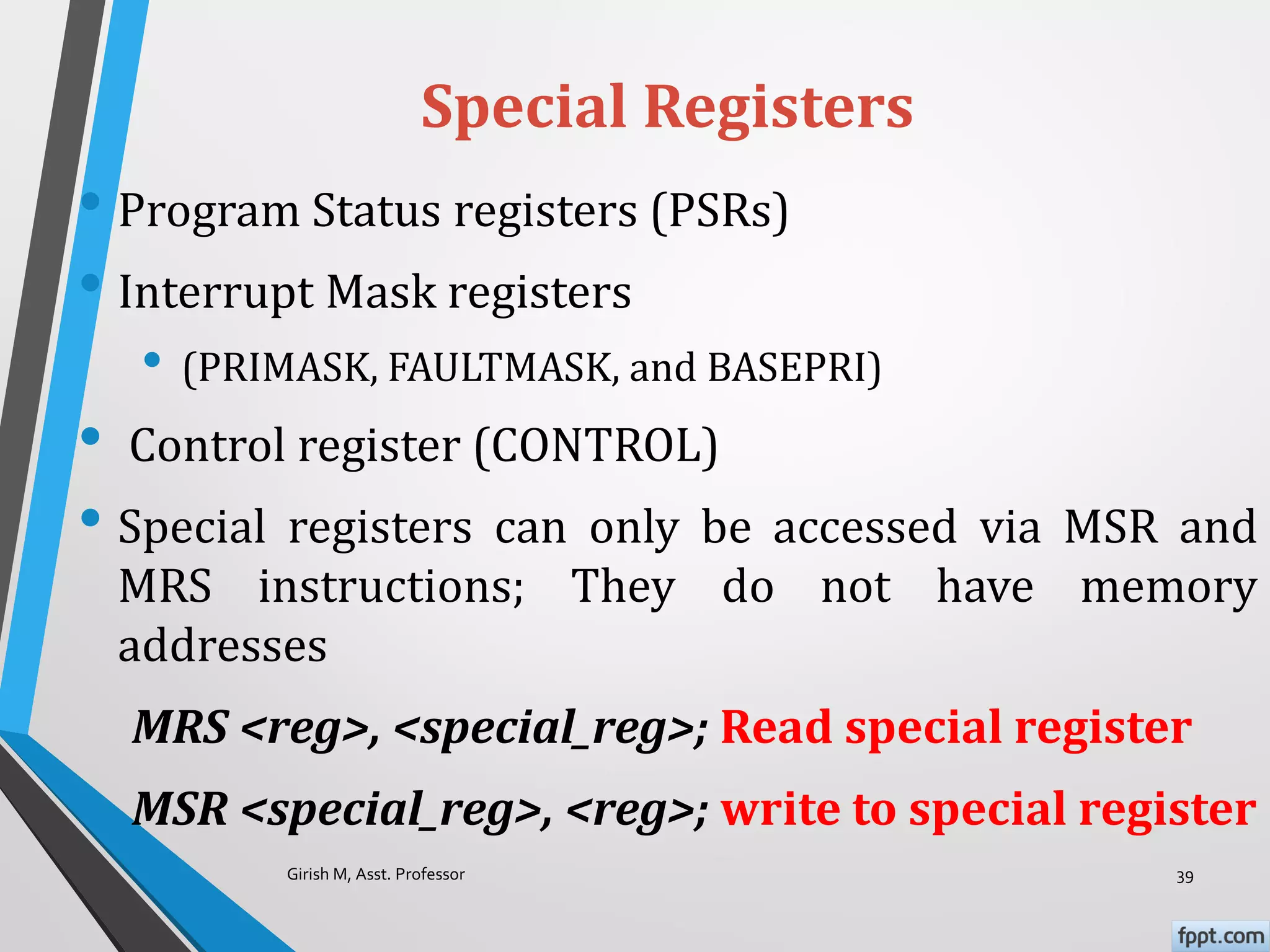 Arm Microcontrollers And Embedded Systems Module 1vtu Pdf Operating Systems Computer