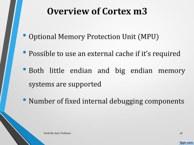 Arm Microcontrollers And Embedded Systems Module 1vtu Pdf Operating Systems Computer