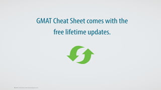 GMAT Cheat Sheet - an Efficient Tool for GMAT Math Review | PPT