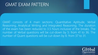 GMAT EXAM PATTERN, SYLLABUS & QUESTIONS | PPTX | Standardized Testing ...