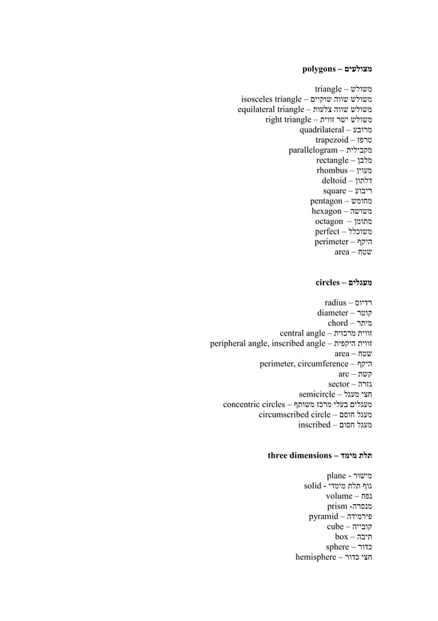 Gmat terminology | PDF