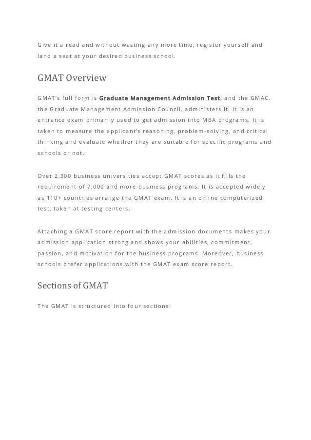 GMAT vs GRE - Which One Is Right for You | PDF