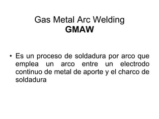 Soldadura Gmaw | PPT