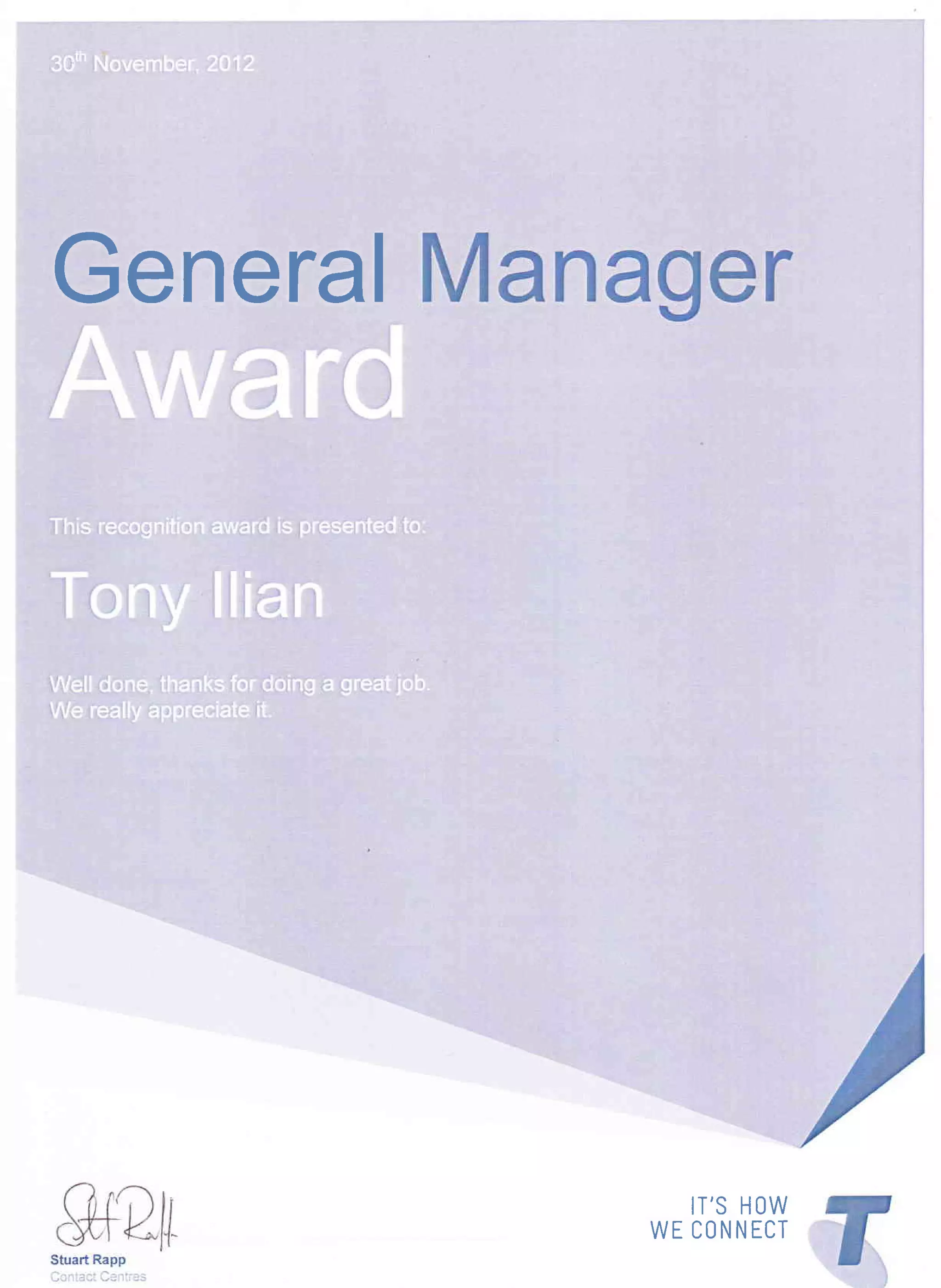 Gm award 2 | PDF