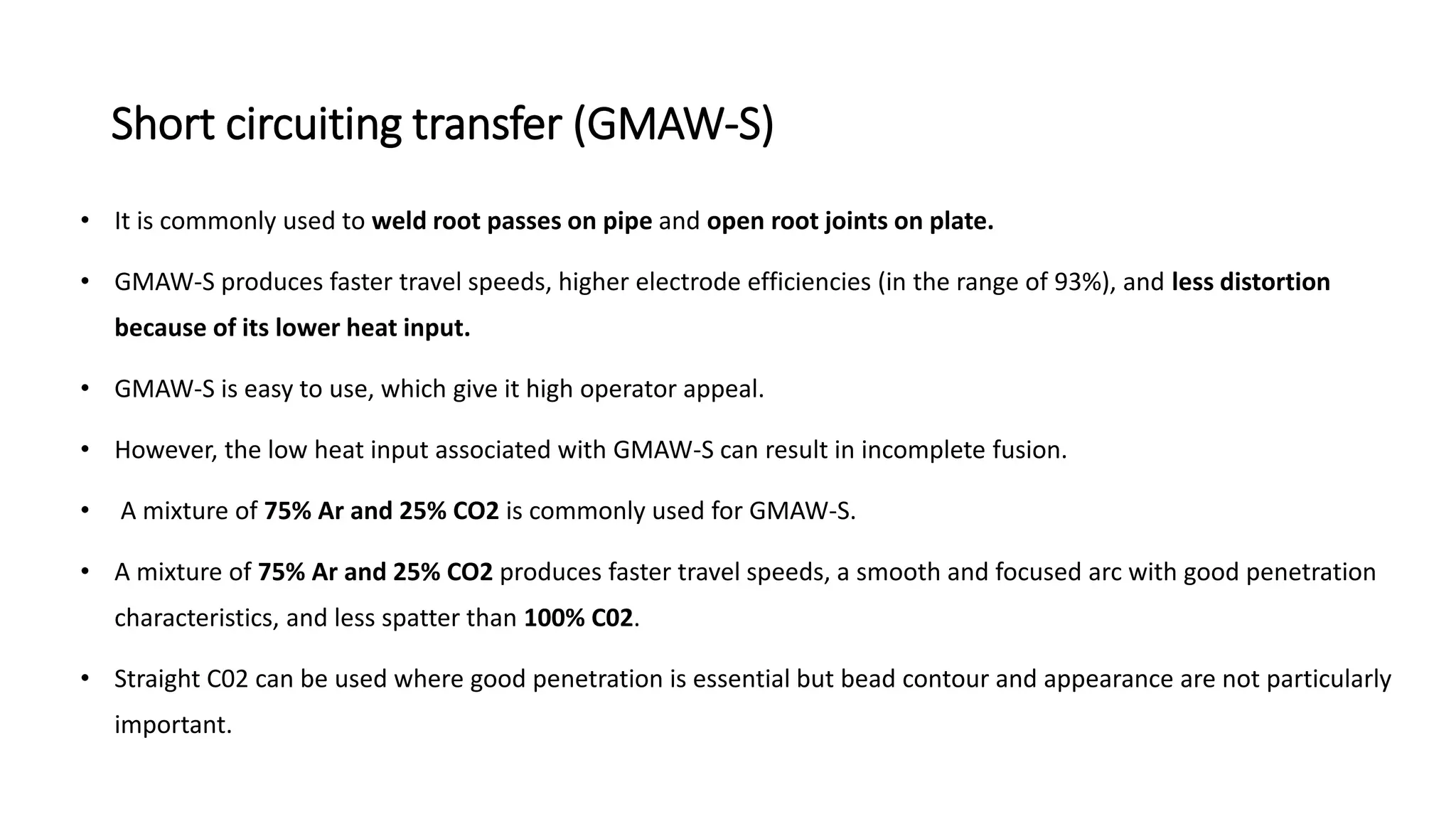 Gmaw transfer modes | PPTX