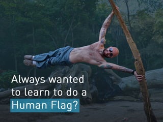 5 Steps to Learn How to do the Human Flag with Al Kavadlo | PDF