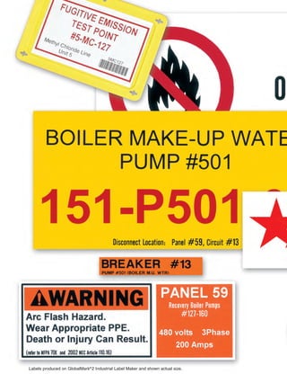 GlobalMark 2 Industrial label Printer Brochure | PDF