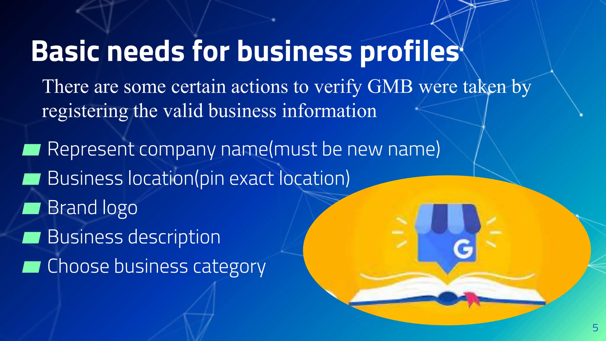 Ultimate guide for GMB | PPTX