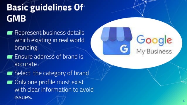 Ultimate guide for GMB | PPTX