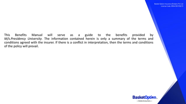 GMC - Benefits PPT.pptx | Health Insurance | Insurance