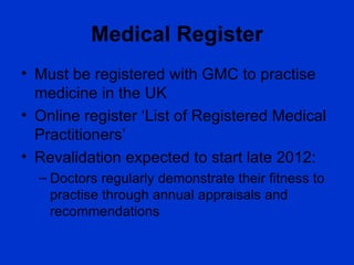 GMC and what makes a good doctor? | PPT