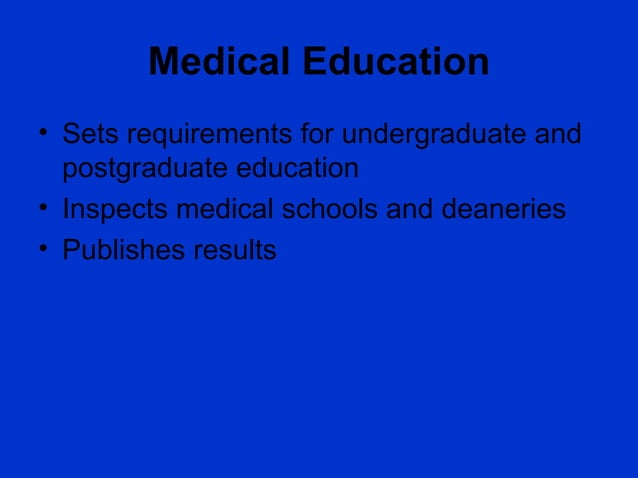 GMC and what makes a good doctor? | PPT | Healthcare Industry | Industries