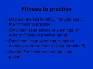 GMC and what makes a good doctor? | PPT