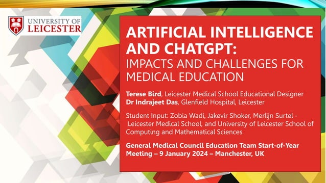 Artificial Intelligence and ChatGPT: Impacts and Challenges for Medical ...