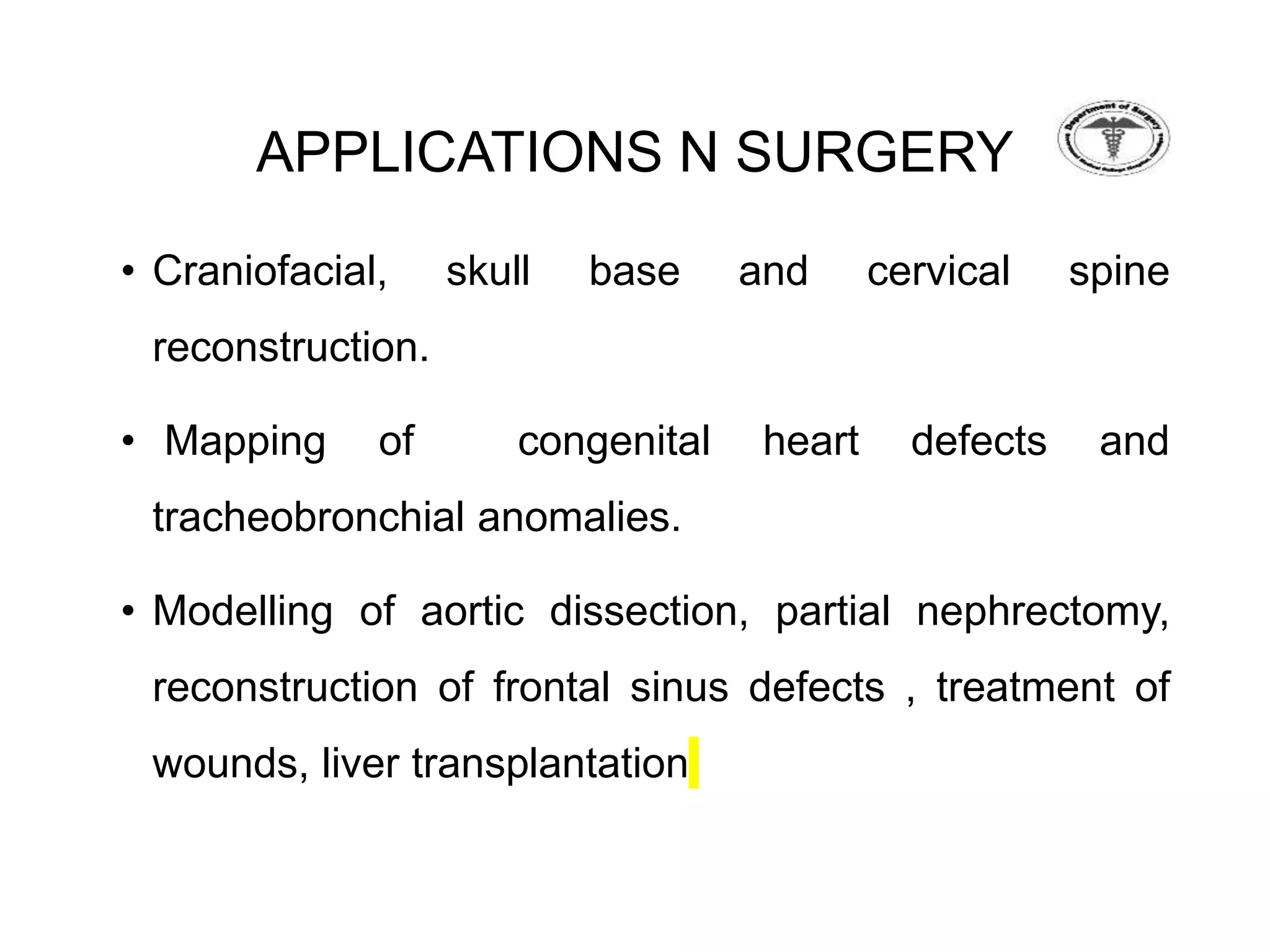 3D printing in surgery | PPTX