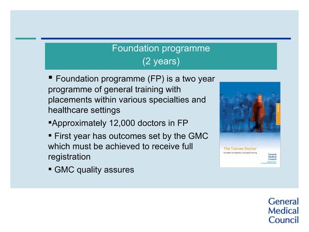 The GMC and Medical Education - Ben Griffith | PPT