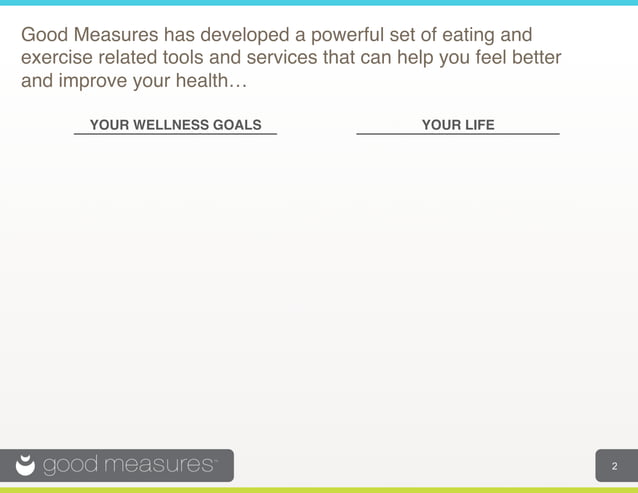 Why Good Measures? | PPT
