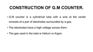 Gm counter | PPTX