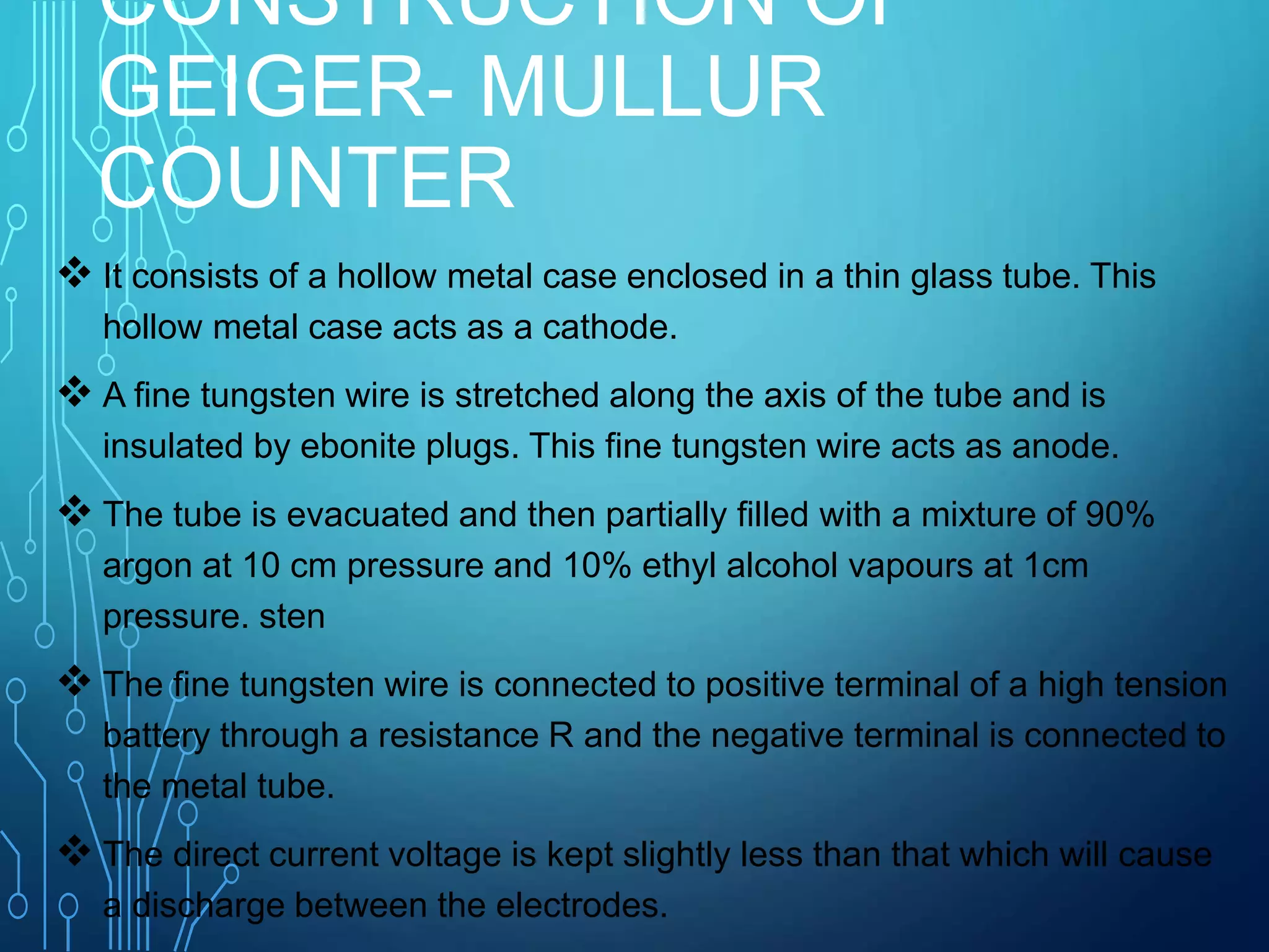 Gm counter& scintillation counter | PPTX