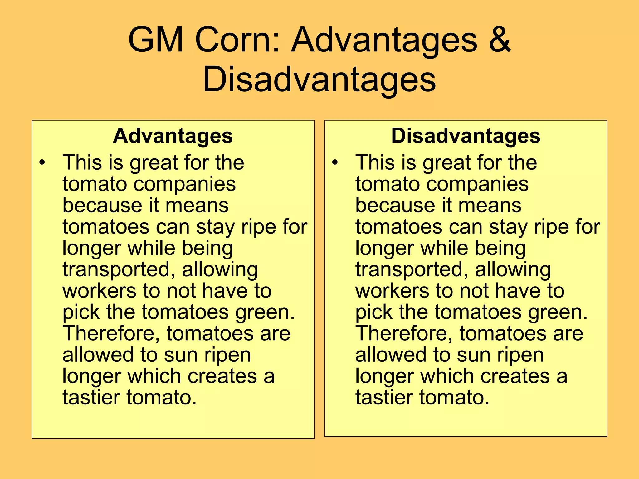 Major Genetically Modified Crops | PPT