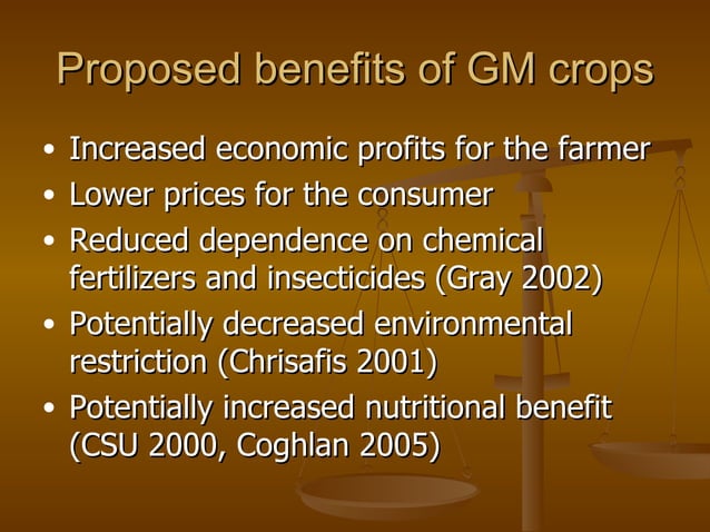 Gm crops | PPT