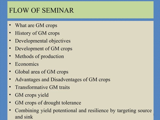 Gm crops | PPT