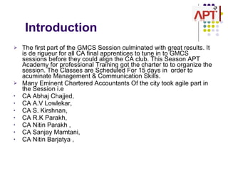 Gmcs Presentation | PPT