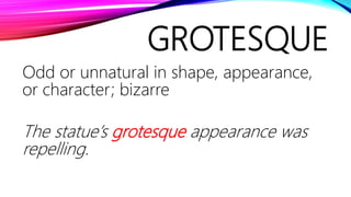 Griffin and the Minor Canon Vocabulary 1 | PPT