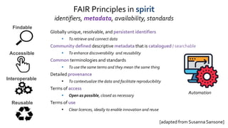 How are we Faring with FAIR? (and what FAIR is not) | PPT