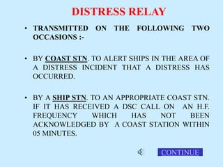 Gmdss.ppt maritime distress ppt explained | PPT